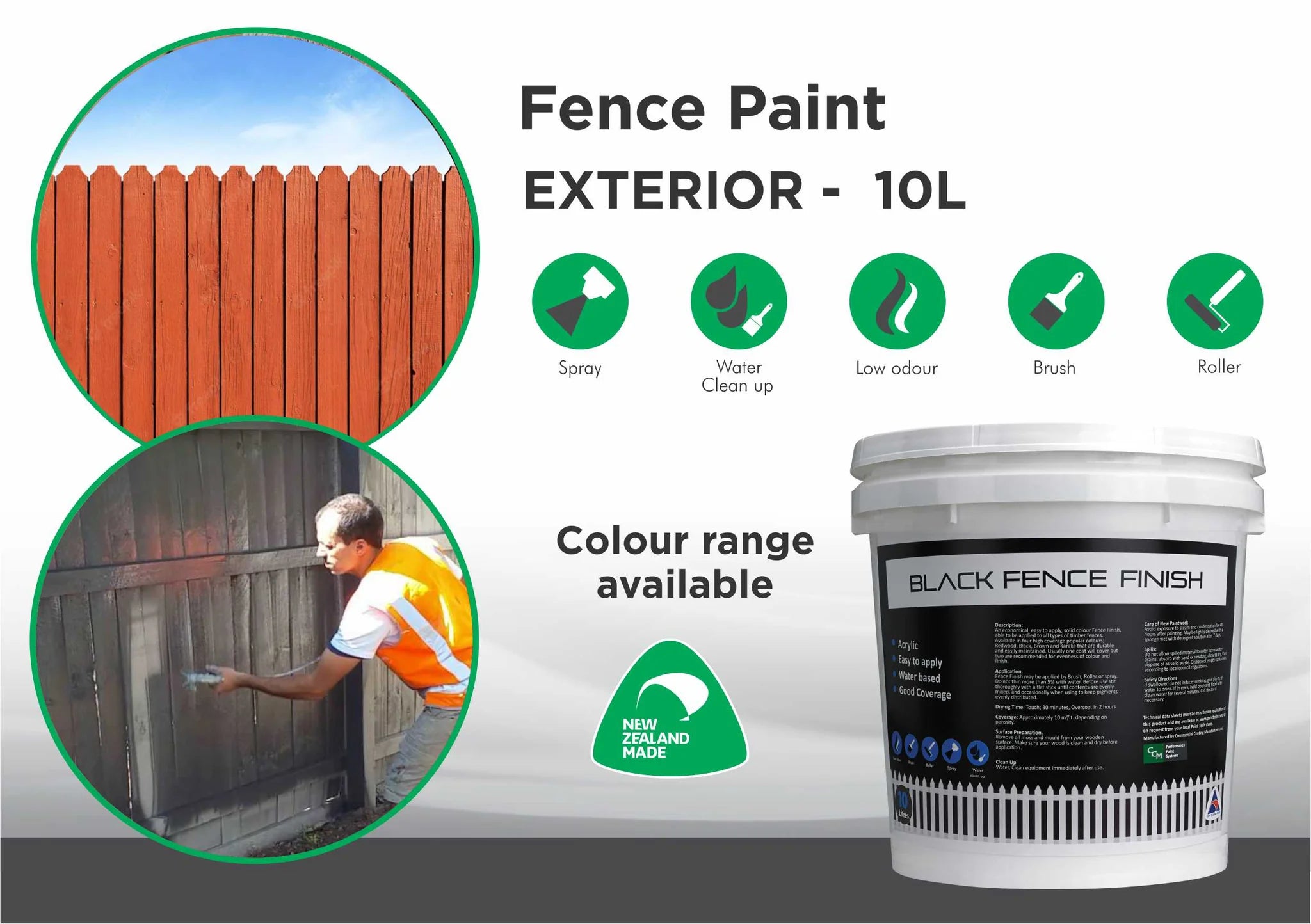 Fence Paint | Value Range – The Paint Warehouse NZ