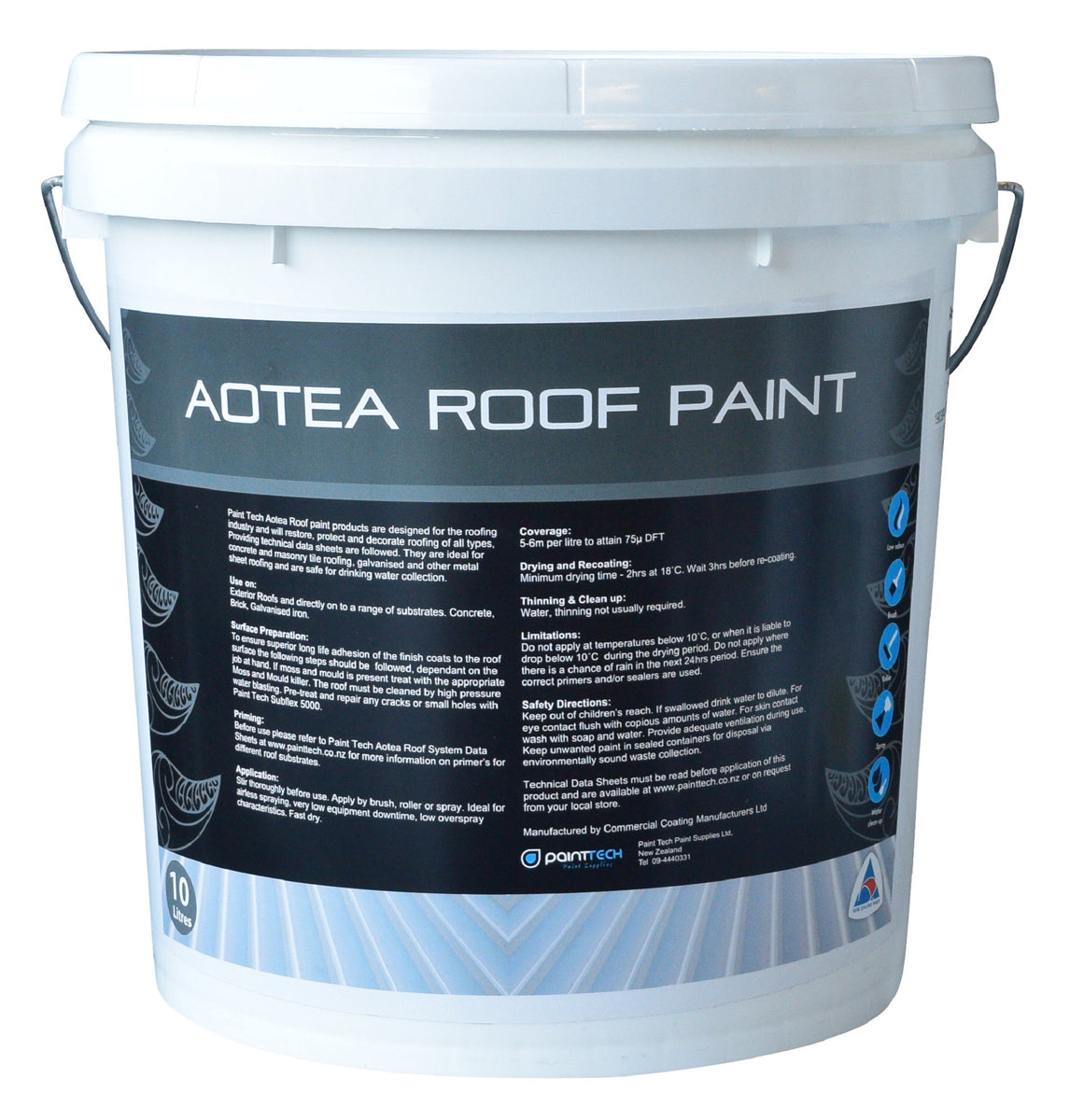Aotea Roof Paint - Semi Gloss – The Paint Warehouse NZ